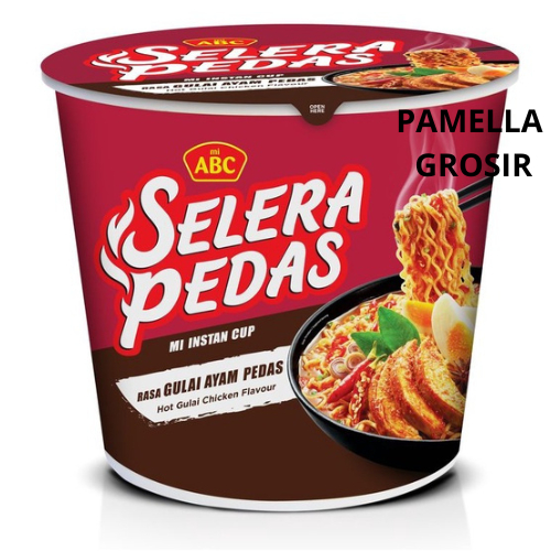 Jual Abc Mie Cup Selera Pedas Gulai Ayam Pedas 60 Gram ABC MIE CUP ...