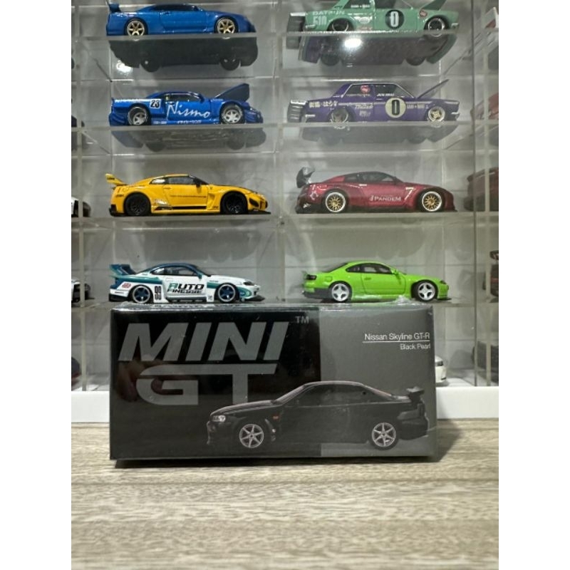 Jual Mini GT 570 Skyline R34 GTR Black Pearl Hitam Diecast | Shopee ...