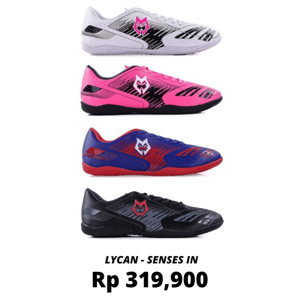 Jual Sepatu Futsal Lycan Senses In Original | Shopee Indonesia