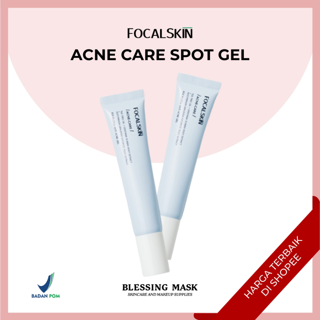 Jual Focalskin acne care | Anti ACNE Gel - 15g | Spot Cream Treatment ...
