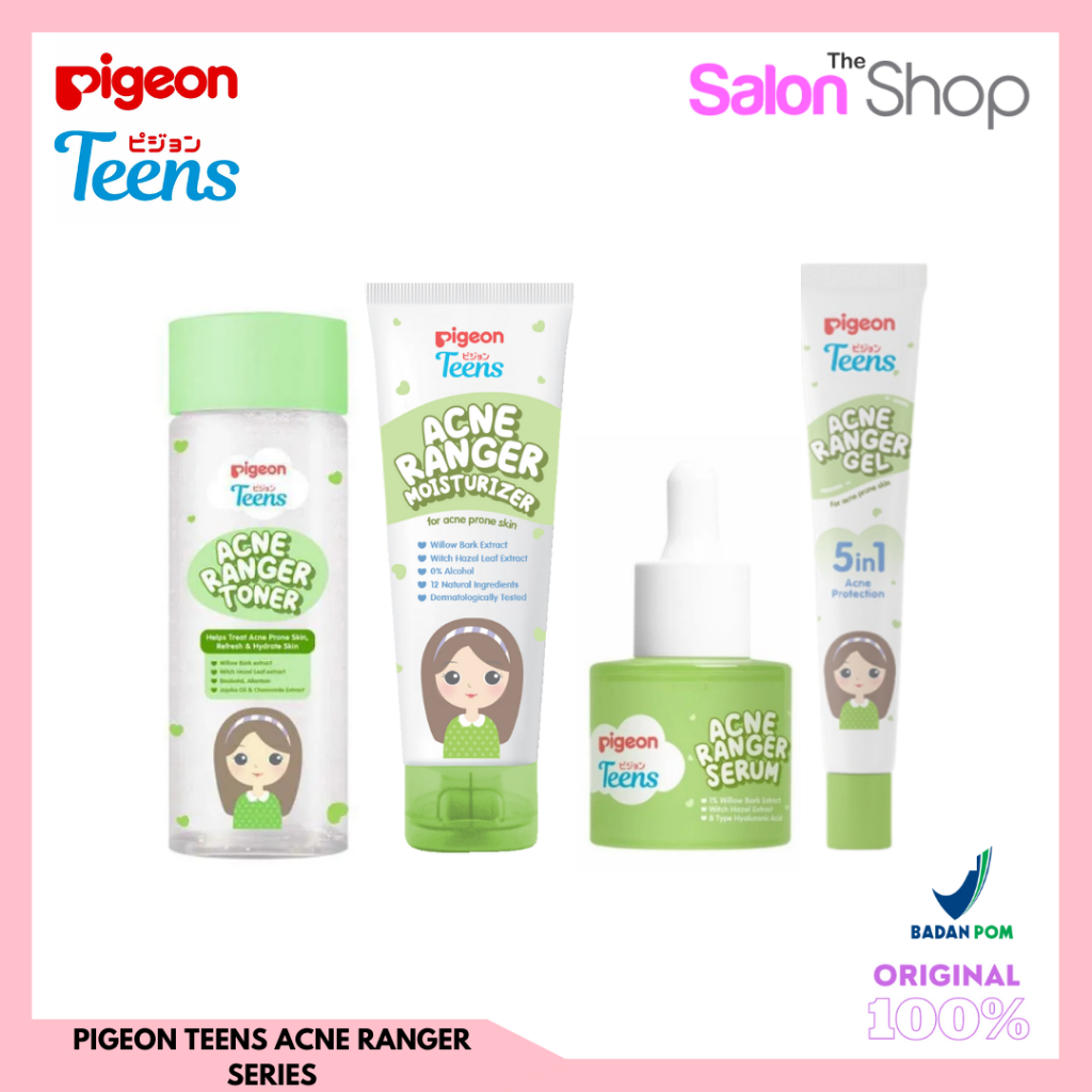 Jual ♦️THESALONSHOP♦️ PIGEON TEENS ACNE RANGER SERIES | TONER ...