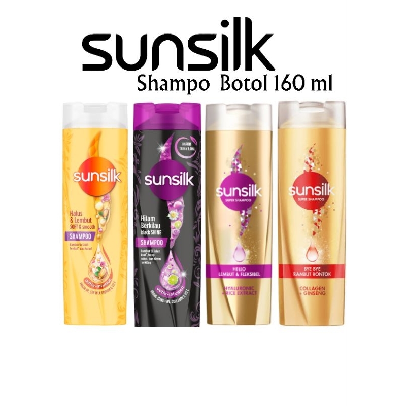 Jual Sunsilk Shampo Botol 160 ml - 4 Variant | Shopee Indonesia