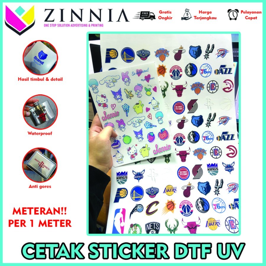 Jual METERAN Sticker DTF UV / Decal Kering / Cutting Stiker Cetak ...