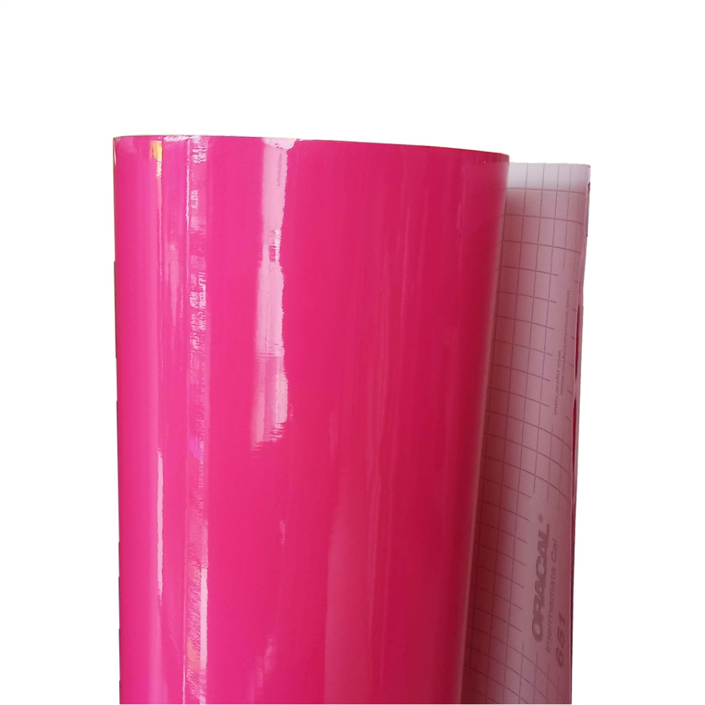 Jual Stiker ORACAL 651-041 Pink Glossy Lebar 126 cm | Shopee Indonesia