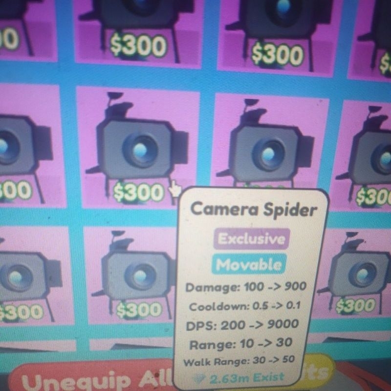 Jual Toilet Tower Defense | Camera Spider (exclusive) | Shopee Indonesia