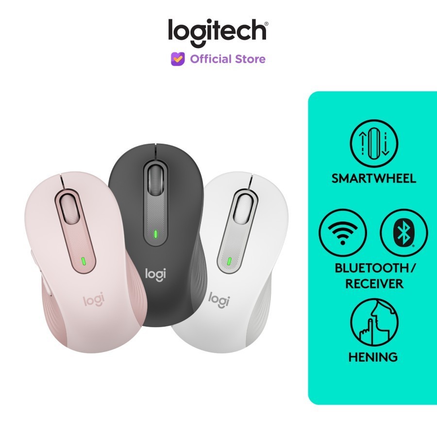 Jual Logitech Signature M650 / M 650 Wireless Mouse | Shopee Indonesia