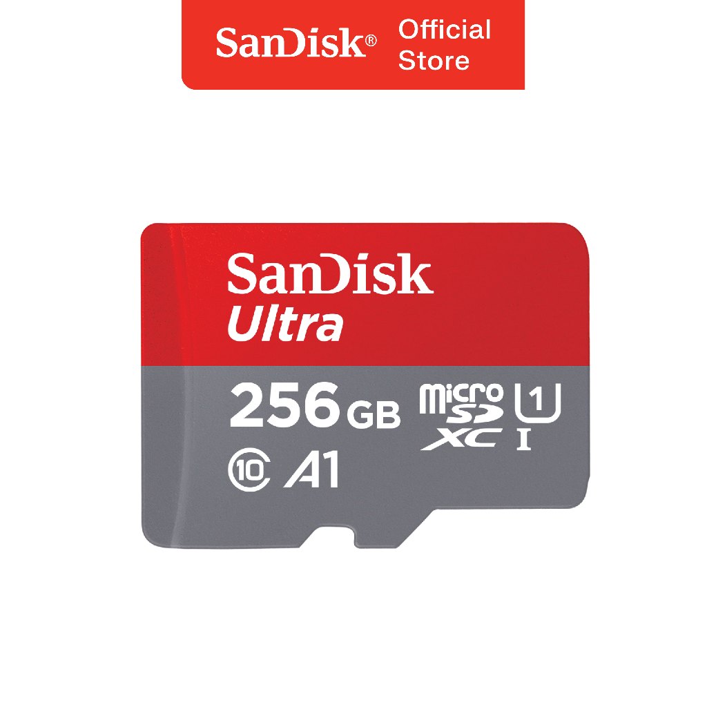 Jual Memory Card | Micro SD 256GB SanDisk Ultra A1 up to 150Mbps Class ...
