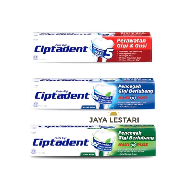 Jual Ciptadent Pasta Gigi Perawatan & Pencegahan Gigi (3 Varian) (3 ...