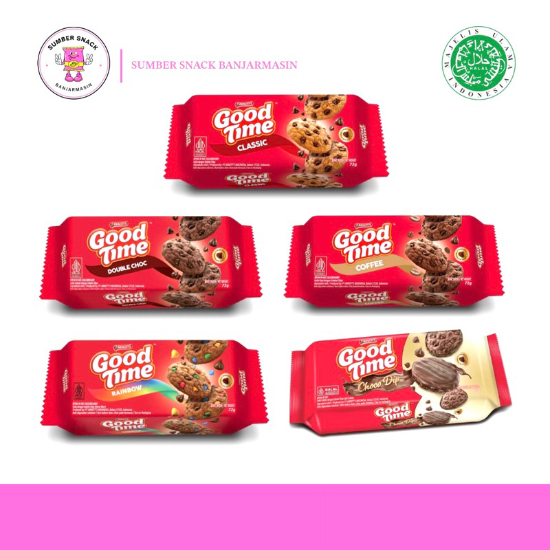 Jual Biskuit Good Time (5 Varian Rasa) (72g) | Shopee Indonesia