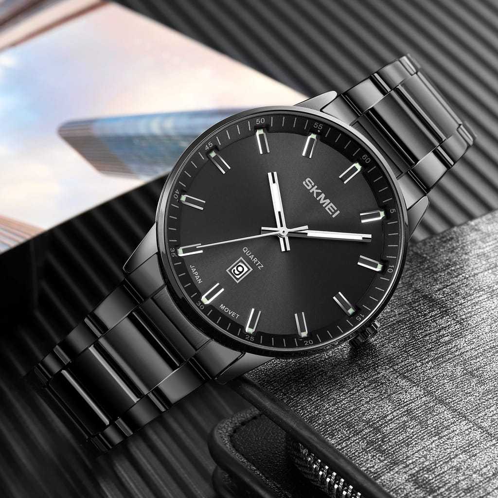 Jual Jam Tangan Analog Pria SKMEI - 1878 - Black 30M | Shopee Indonesia