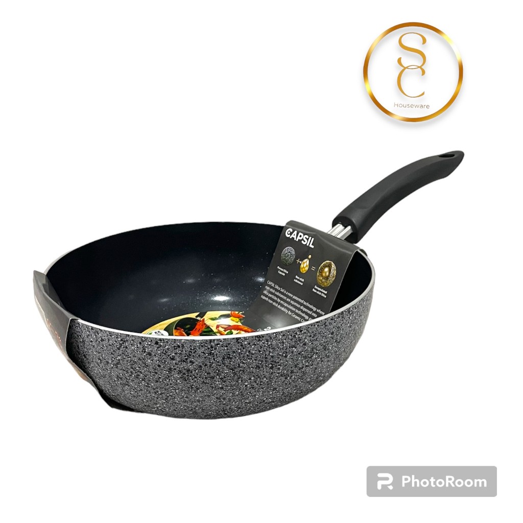 Jual [ LIVE XTRA ] Ceramic Deep Wok Dalam Teflon Maxim Neostone 24cm ...