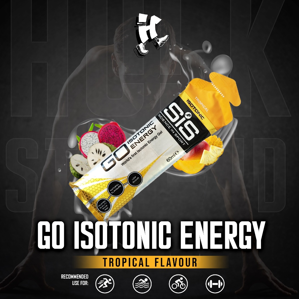 Jual SIS GO Energy Gel Tropical Isotonic 60ml Penambah Energi Olahraga ...