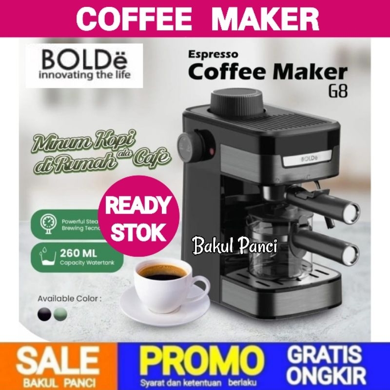 Jual BOLDe EXPRESSO COFFEE MAKER G8 - MESIN KOPI OTOMATIS - COFFEE ...