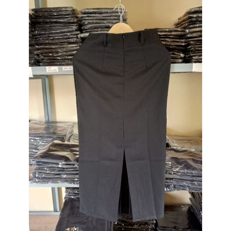 Jual Rok formal/rok kerja wanita kantoran/rok model span rempel ...