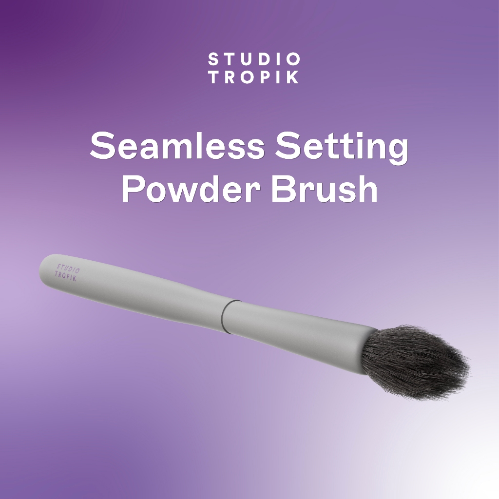 Jual Studio Tropik Seamless Setting Powder Brush | Shopee Indonesia