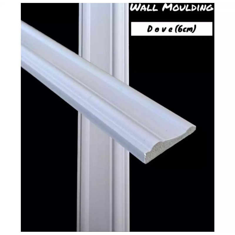Jual List Molding Wainscoting Anti rayap lebar 4cm, 6cm dan 8cm/ List ...