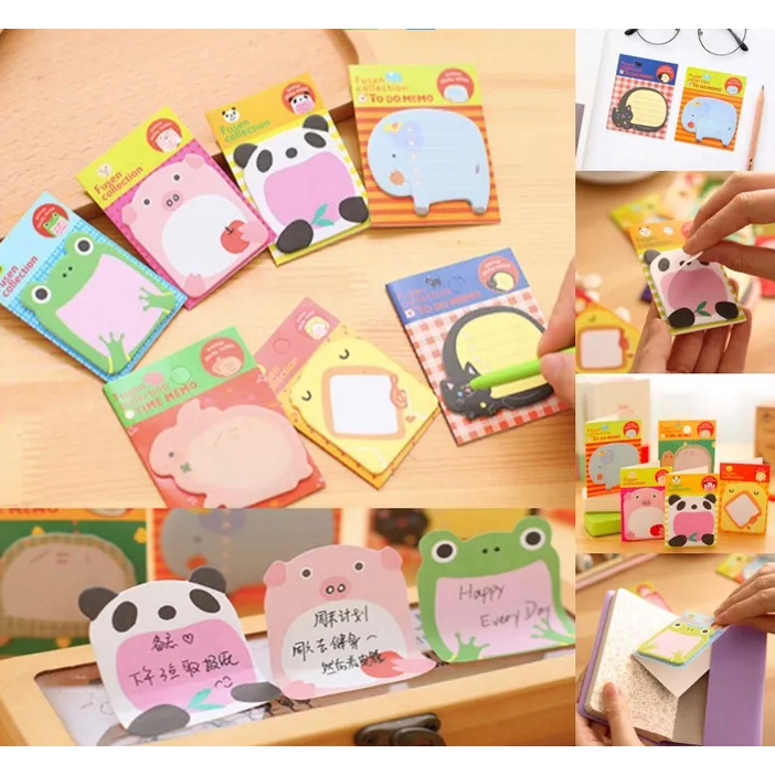 Jual Sticky Note Memo Note Tempelan Kertas Catatan Note Karakter ...