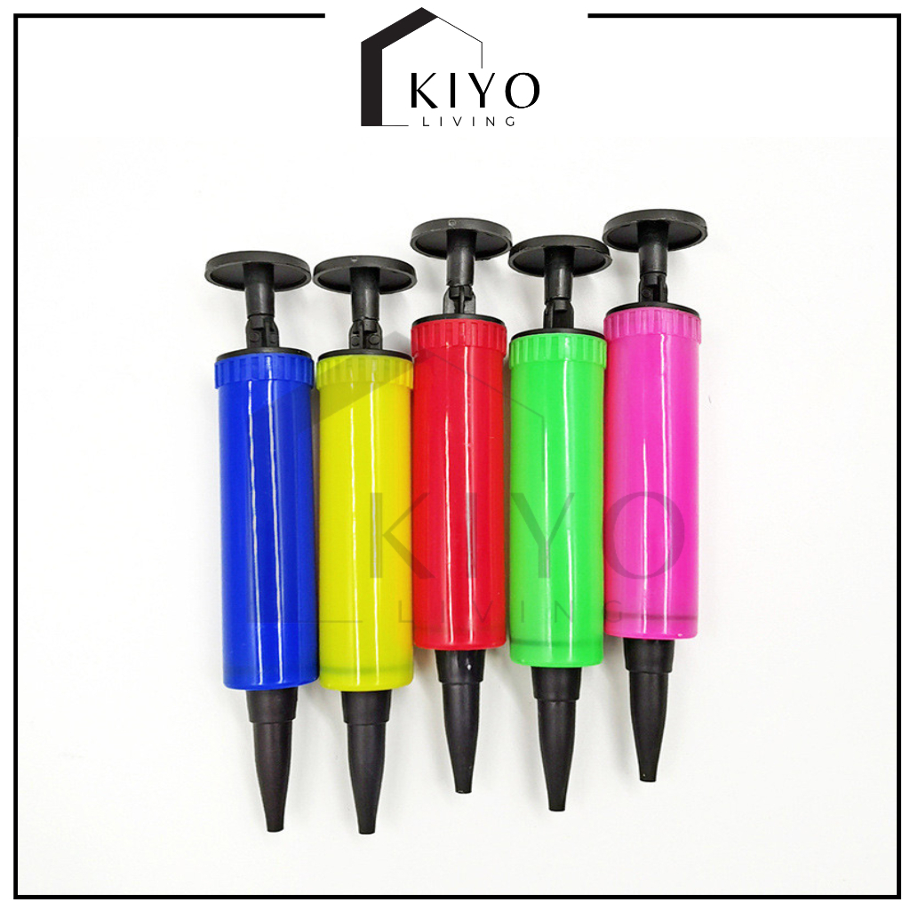 Jual KIYO Pompa Balon Tangan Manual / Alat Pompa Tiup Angin Balloon ...