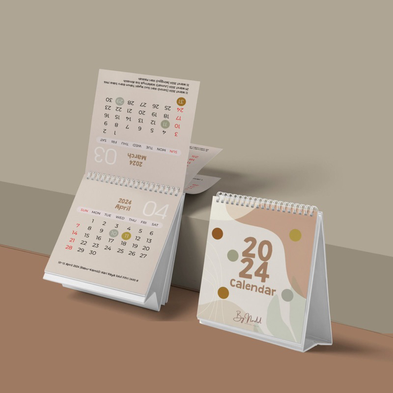Jual kalender meja mini bynadd | Shopee Indonesia