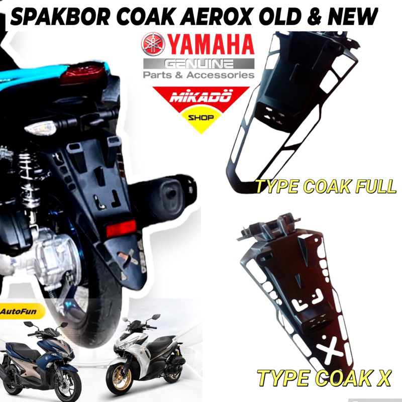 Jual SPAKBOR BELAKANG AEROX NEW OLD REAR FENDER COAK BARU LAMA ...