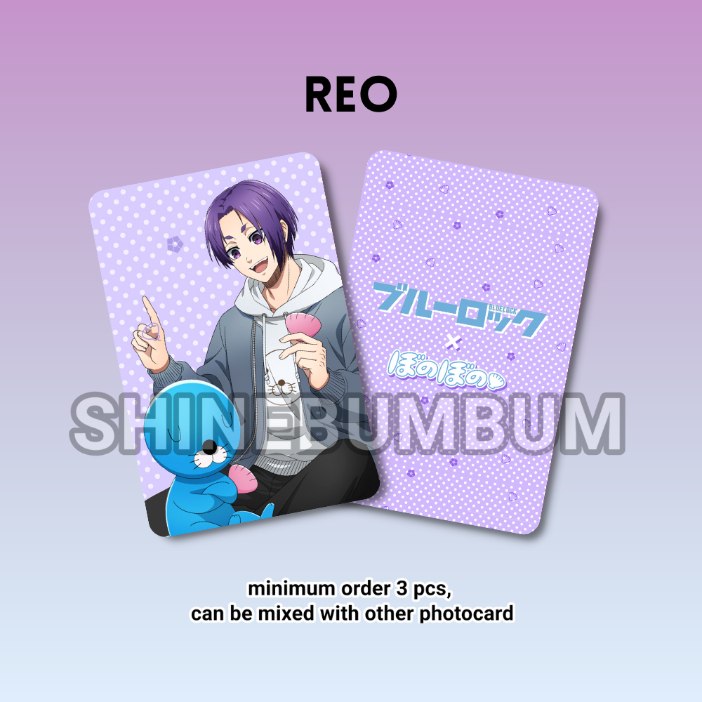 Jual Photocard Blue Lock X Bono Bono (2 sisi) | Shopee Indonesia