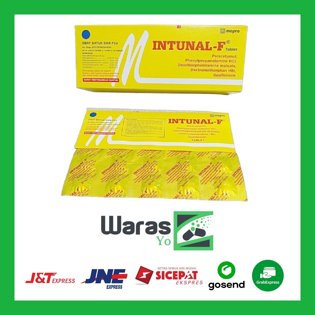 Jual [SW] Intunal Forte Isi 10 Tablet - Obat Batuk Pilek | Shopee Indonesia