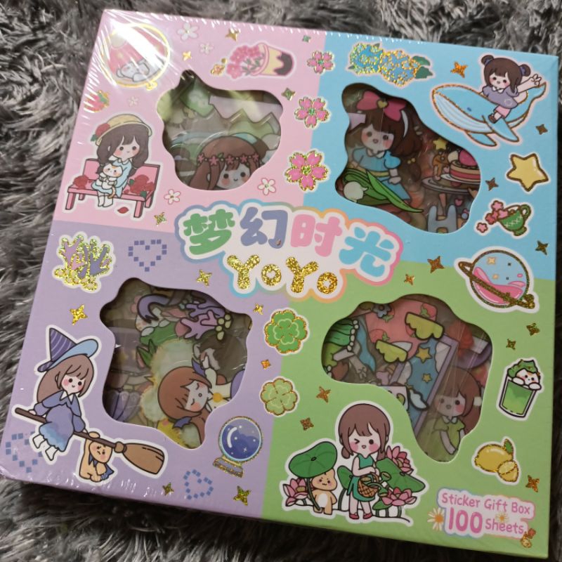 Jual MBJM - STICKER JURNAL YOYO 100 LEMBAR | STICKER MARVEL | STICKER ...