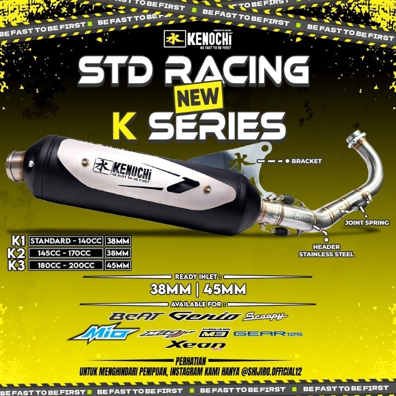 Jual Kenochi New K series Black Plus & Non Cover | Shopee Indonesia