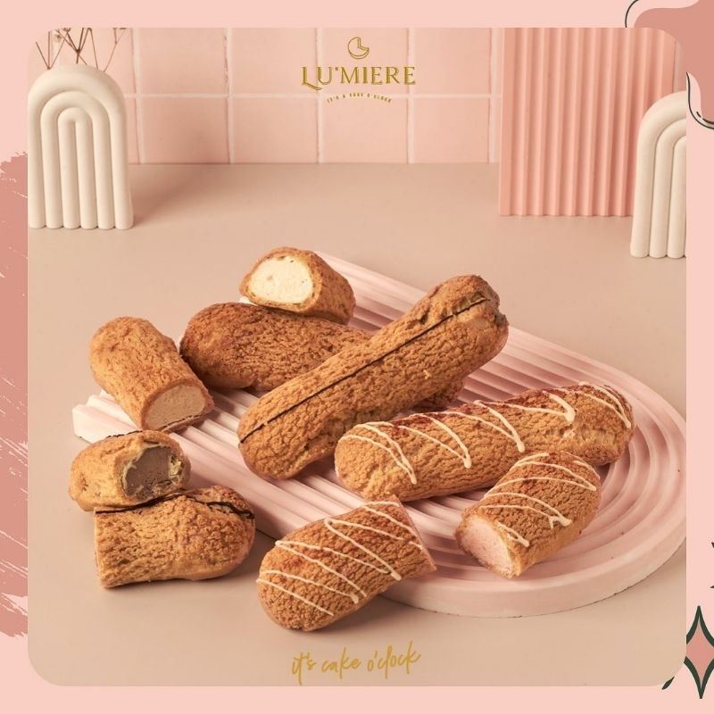 Jual Surabaya Crispy Puff Lumiere Lava Cake Lumiere Roll Lumiere ...