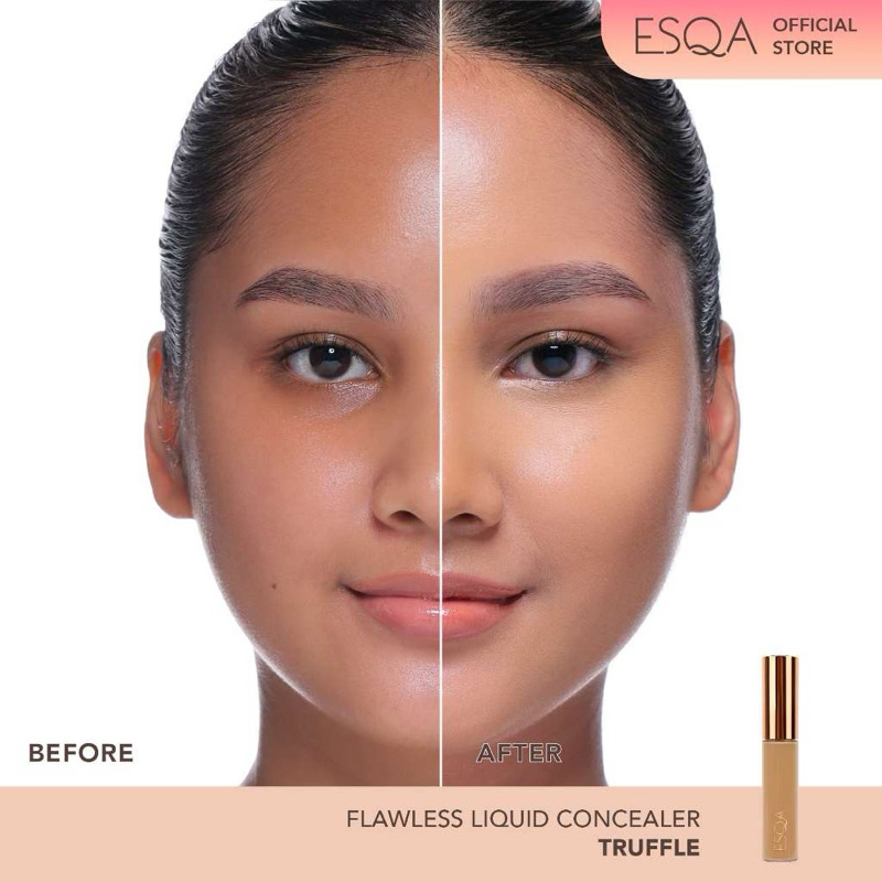 Jual ESQA Flawless Liquid Concealer Full 15ml / Mini Original BPOM ...