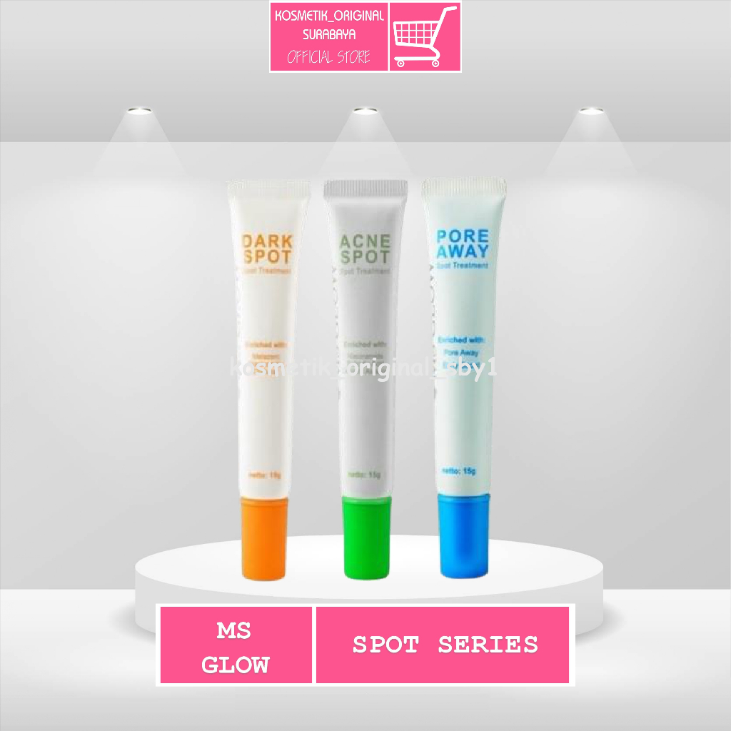 Jual MS Glow Spot Treatment Series Exp.2026 ( Acne Spot / Pore Away ...