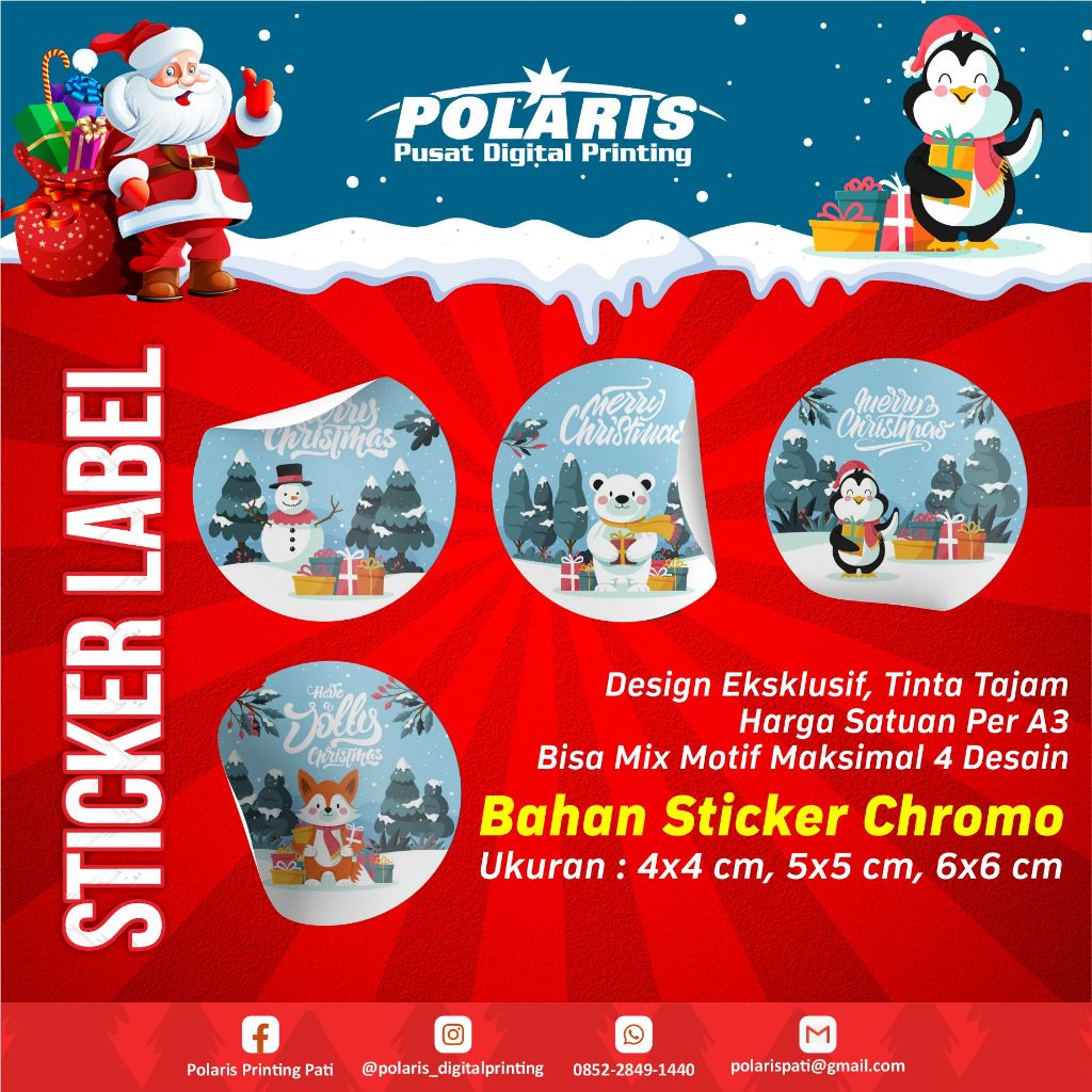 Jual Stiker Label Natal / Stiker Label Christmas / Stiker Label Makanan ... Jual Stiker Label Natal / Stiker Label Christmas / Stiker Label Makanan ...