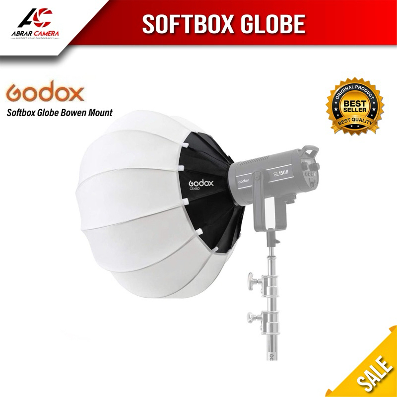 Jual Godox Softbox Globe Studio Photography Light Ball 65cm Lampu Bowen ...