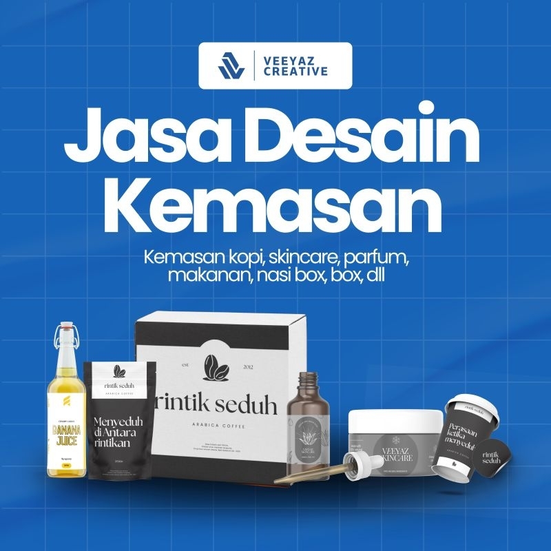 Jual JASA DESAIN KEMASAN PRODUK | DESIGN PACKAGING, MAKANAN LABEL, BOX ...