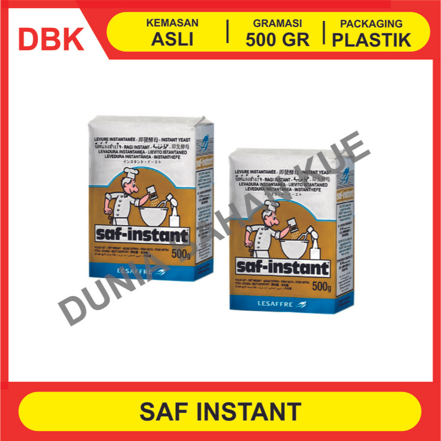 Jual RAGI SAF INSTANT GOLD 500 GR - 1 DUS X 20 PCS / RAGI SAF INSTANT ...