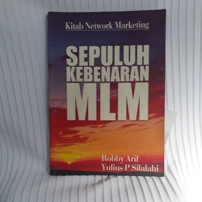 Jual SEPULUH KEBENARAN MLM (KITAB NEYWORK MARKETING) MOTIVASI | Shopee ...