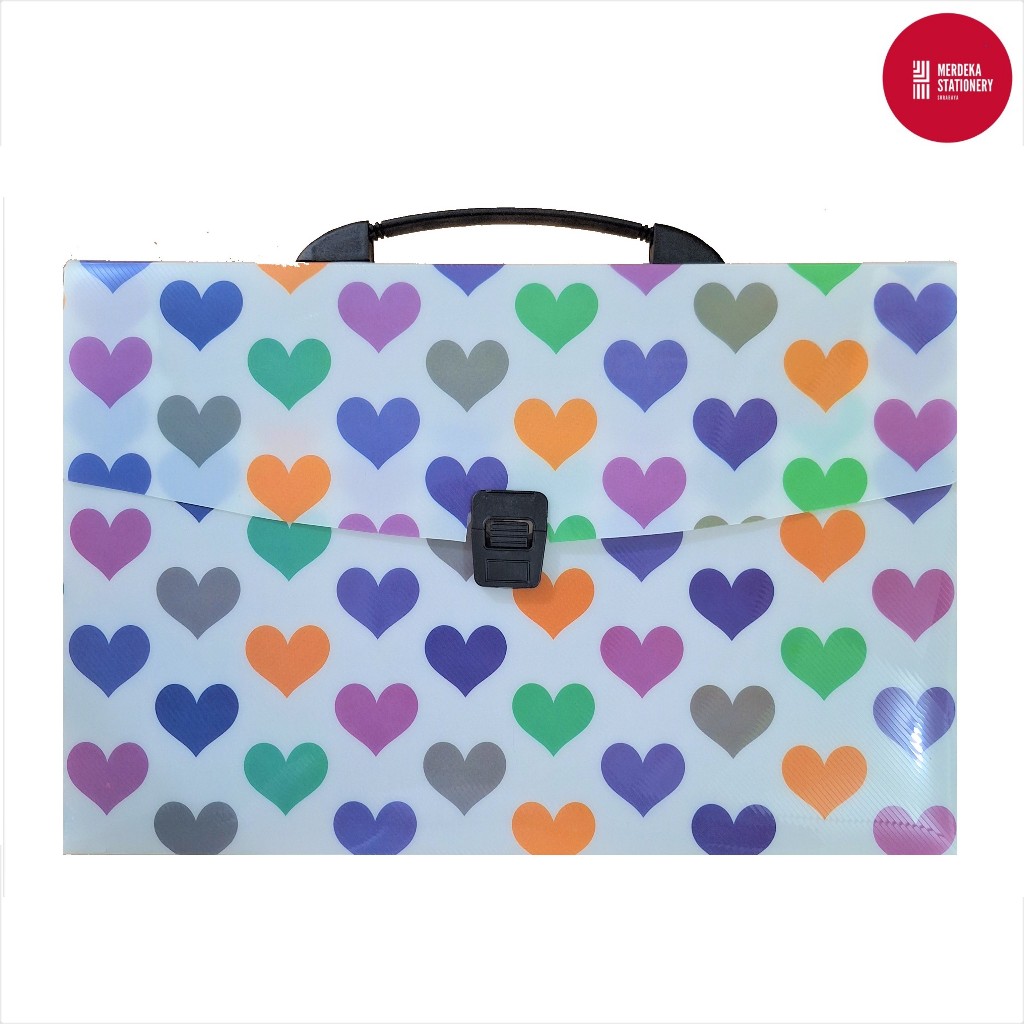 Jual Expanding FIle F4 Folio Map Plastik Harmonika Lucu/Fancy Murah ...