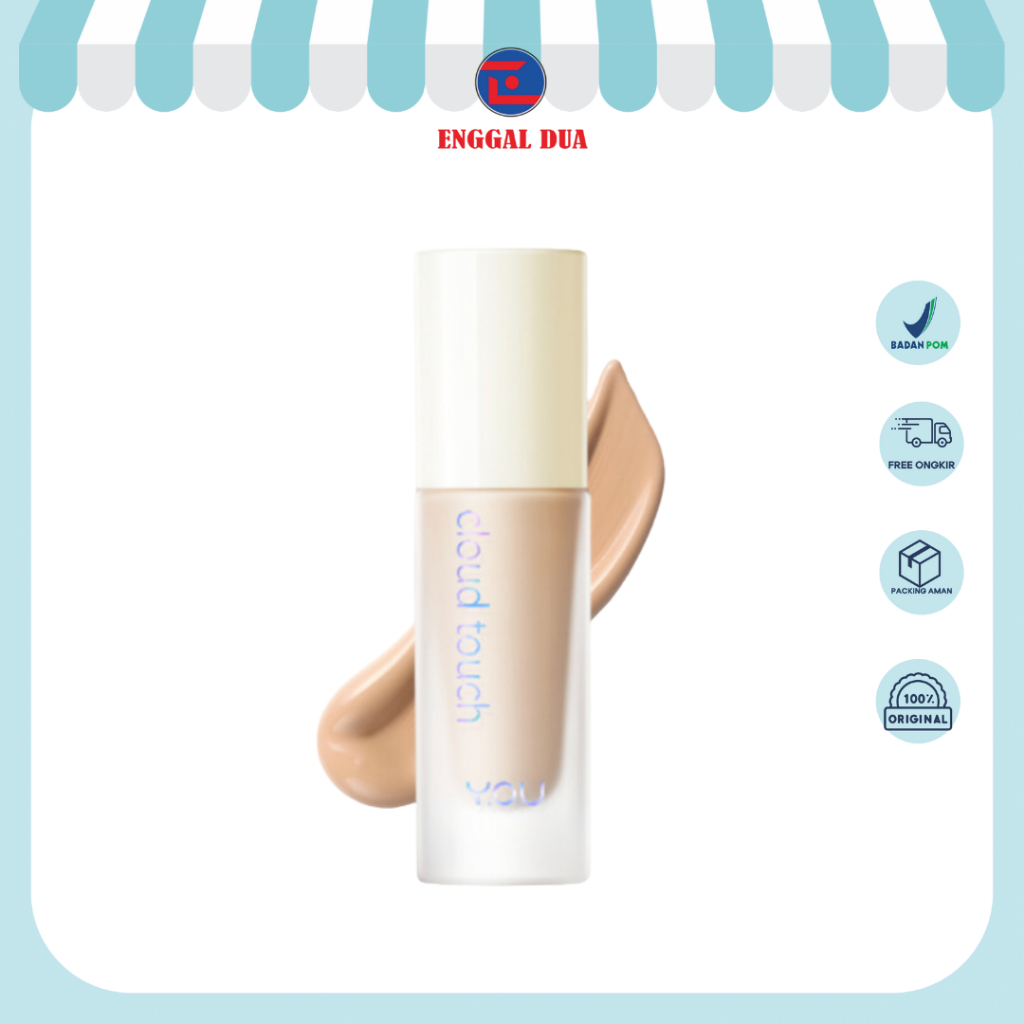 Jual YOU Cloud Touch Blurring Skin Tint | Liquid Foundation | Natural ...
