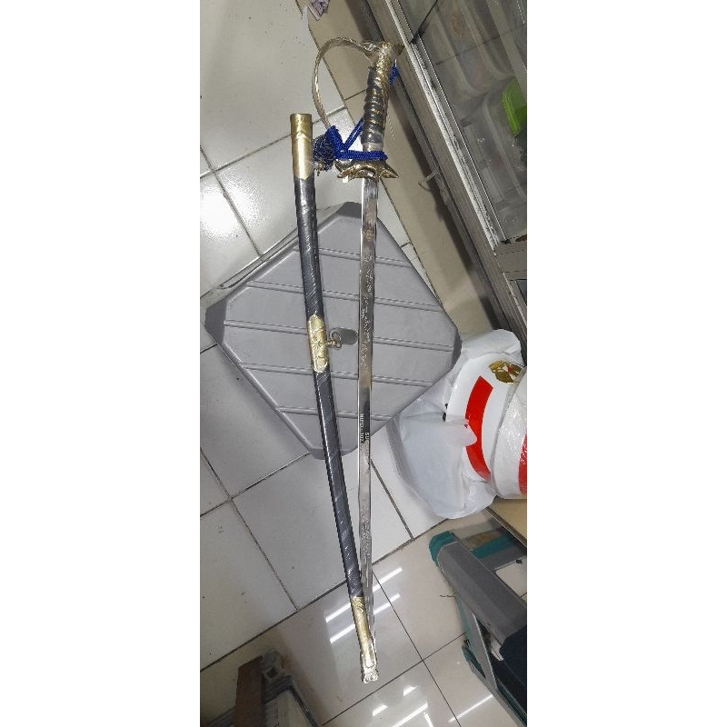 Jual pedang pora logo BP3IP jakarta sdh ukir nama,bisa reques nama dan ...