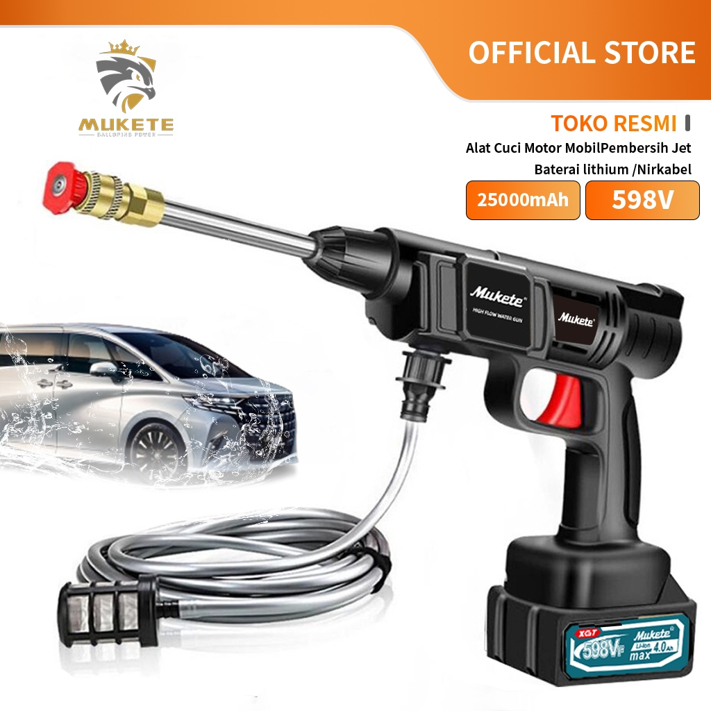 Jual MUKETE 398V/598V alat cuci motor dan mobilalat cuci motor ...