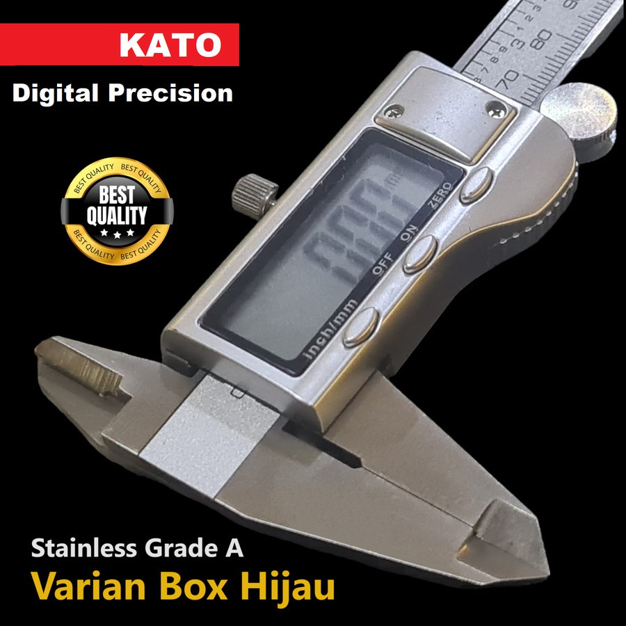 Jual Jangka Sorong Sketmat Sigmat Digital Vernier Caliper Stainless Steel | Shopee Indonesia