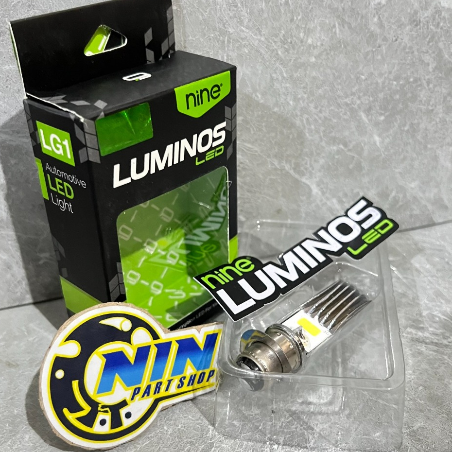 Jual Bohlam Lampu Depan LED Motor Bebek Matic H6 LUMINOS Nine LG1 Arus ...