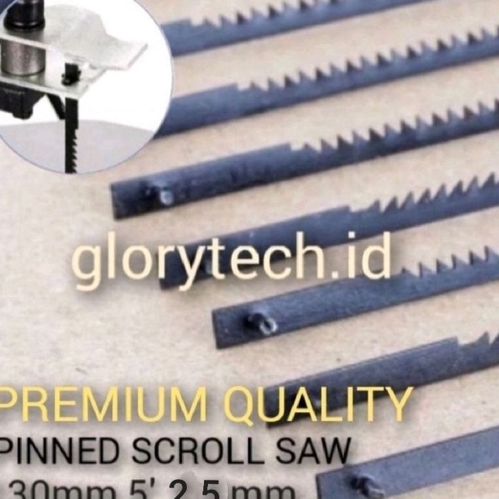 Jual Jual MATA SCROLL SAW UKIR PINNED KAIT/MATA GERGAJI JIGSAW /MATA ...