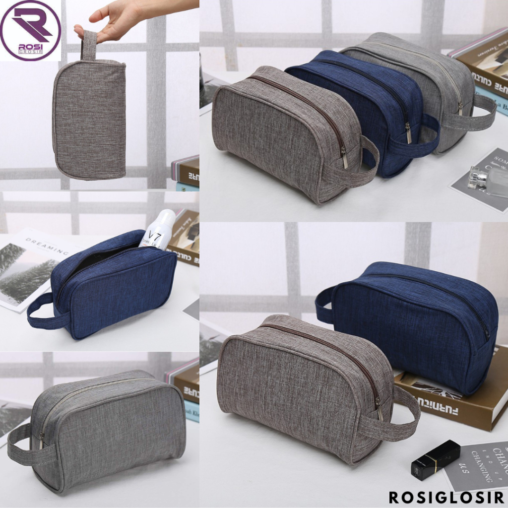 Jual New Korean Cosmetic Pouch Tas Makeup Kosmetik Pouch Serbaguna Tas ...