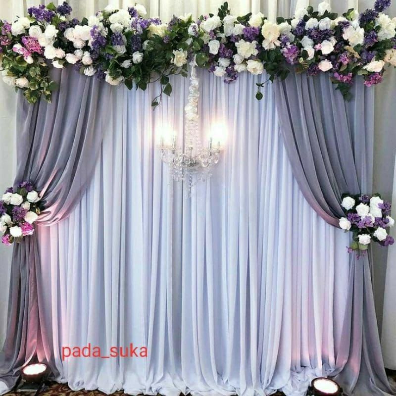 Jual Backdrop tinggi 2.5 meter lebar 3 meter / Backdrop ulang tahun ...