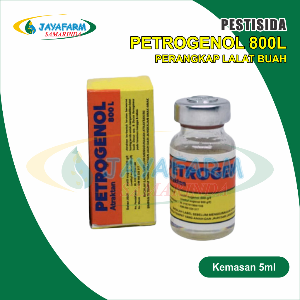 Jual Petrogenol Atraktan 800L Perangkap Lalat Buah ― 5ml | Shopee Indonesia