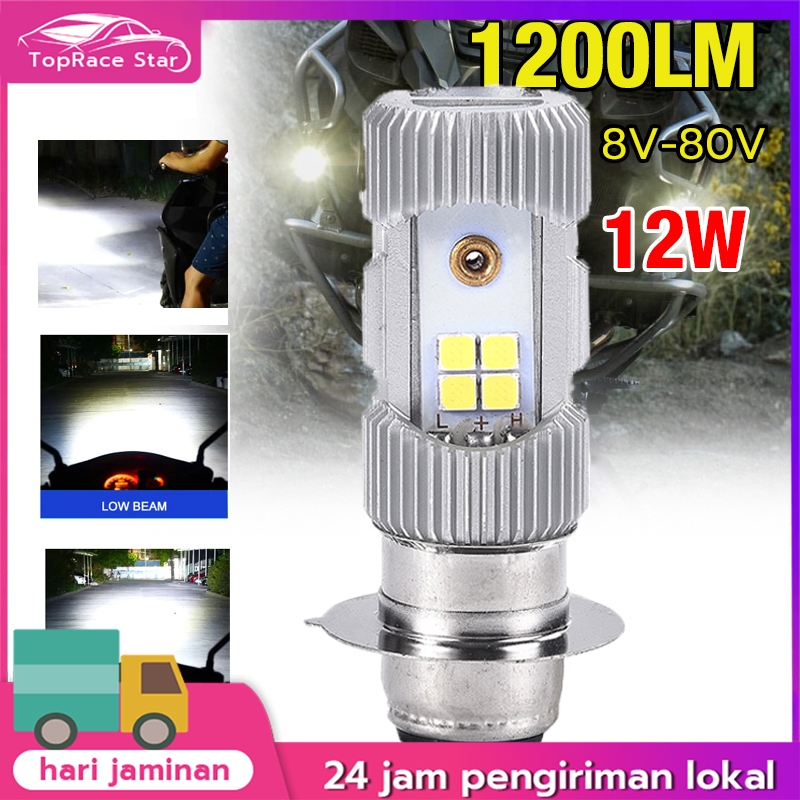 Jual LED Lampu Depan Motor Lampu Led Motor Super Terang Depan Lampu H6 ...