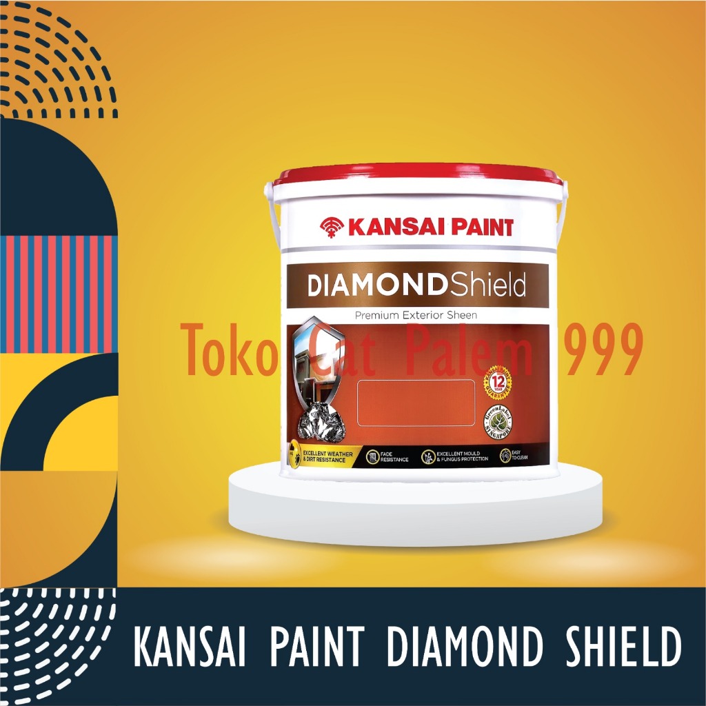 Jual CAT KANSAI PAINT DIAMOND SHIELD TINTING (BISA REQUEST WARNA) 2,5 ...