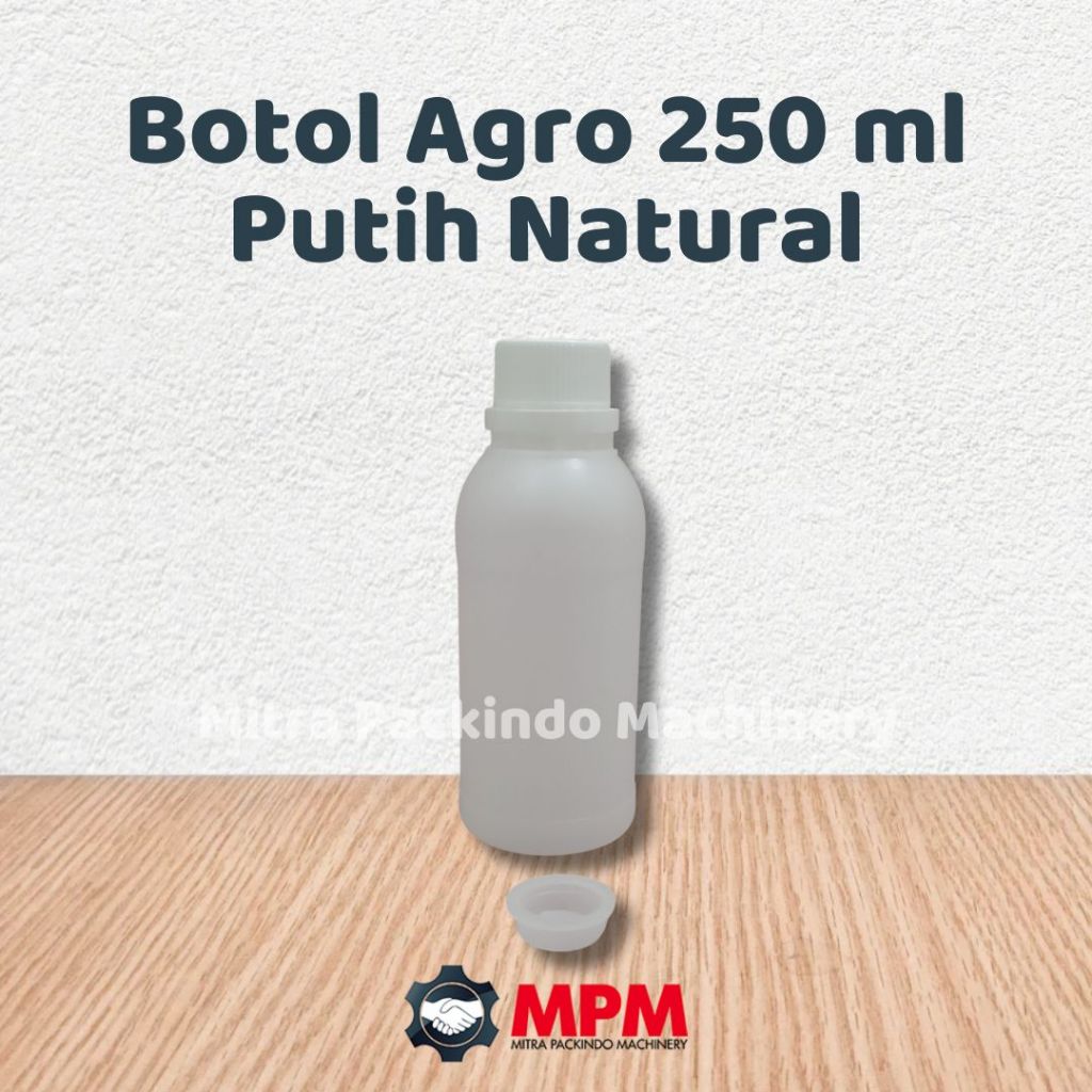 Jual Botol Plastik HDPE 250 ml Agro Labor Kimia Pupuk 250ml Baru | Shopee Indonesia