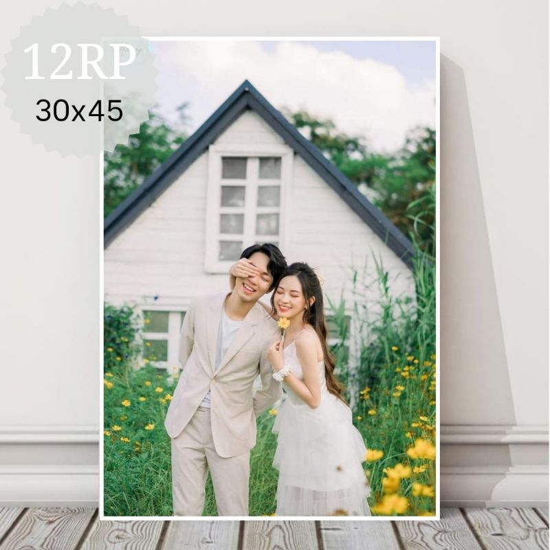 Jual Cetak Foto Dan Blok 12RP (30x45cm) + Laminasi | Shopee Indonesia